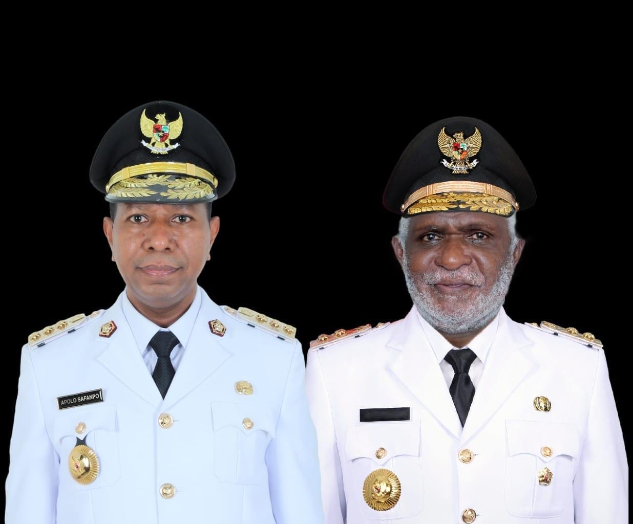 Momen Bersejarah, Apolo-Paskalis Jadi Gubernur dan Wagub Papua Selatan ...