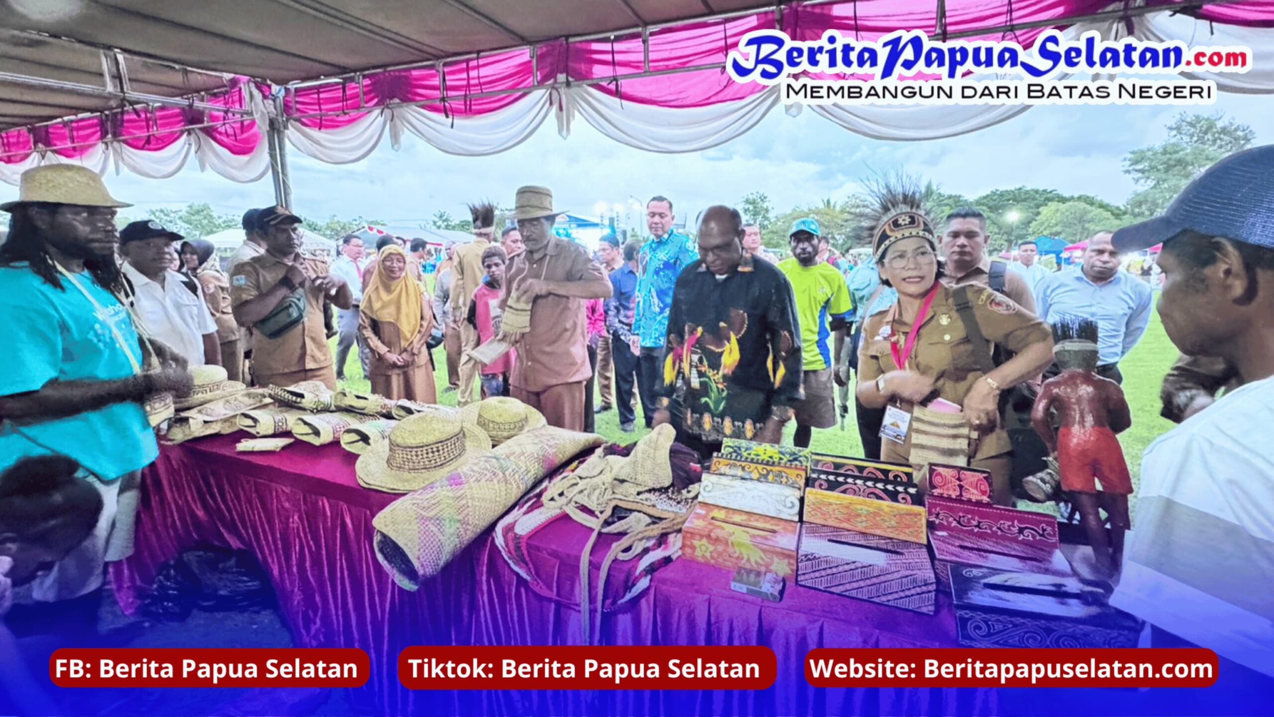 119 UMKM Ikut Bazar Kuliner dan Pasar Malam HUT Merauke ke - 124 ...